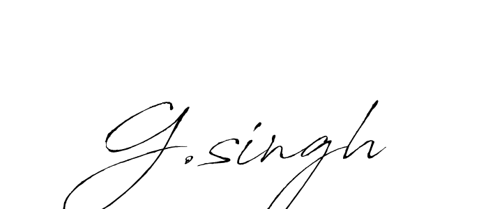 80+ G.singh Name Signature Style Ideas | Professional E-Signature