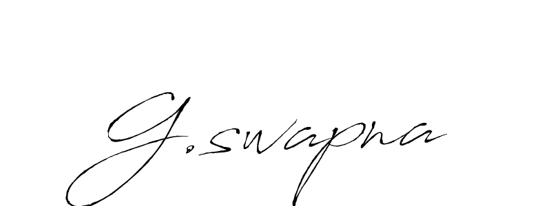 94+ G.swapna Name Signature Style Ideas | Good Name Signature