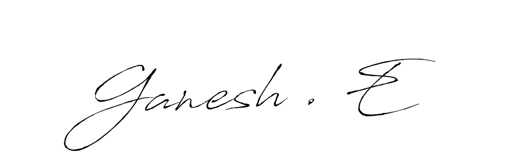 100+ Ganesh . E Name Signature Style Ideas | Fine Online Autograph