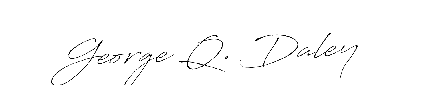88+ George Q. Daley Name Signature Style Ideas | Wonderful eSignature
