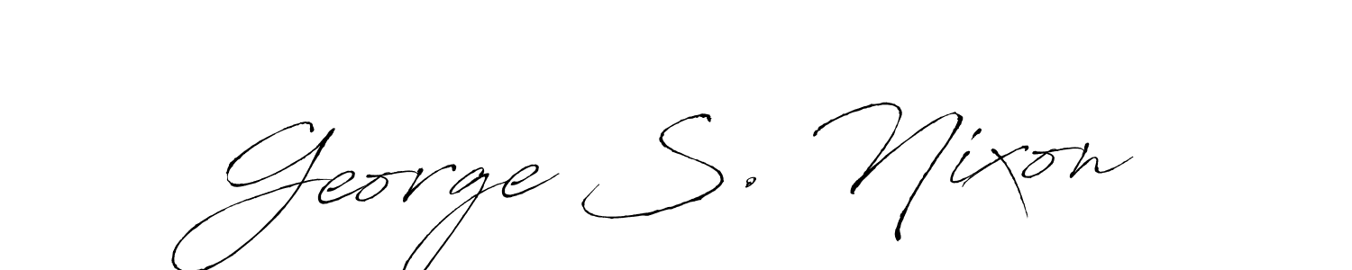 80+ George S. Nixon Name Signature Style Ideas | Super eSignature