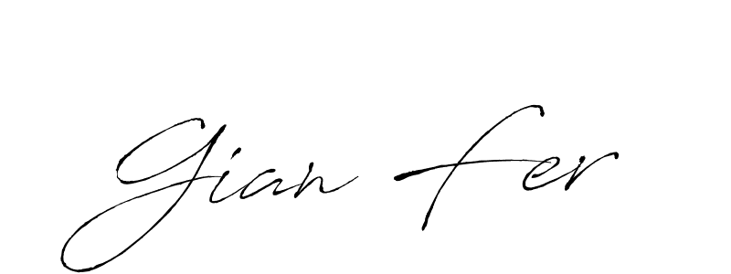 83+ Gian Fer Name Signature Style Ideas | Free Online Signature