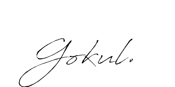 72+ Gokul. Name Signature Style Ideas | Good E-Signature