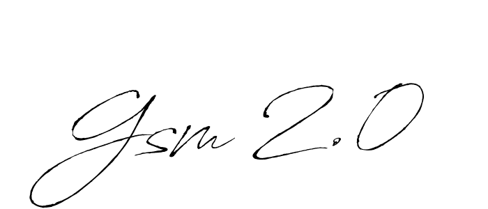 95+ Gsm 2.0 Name Signature Style Ideas | Awesome Online Signature