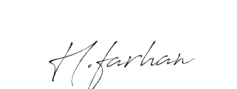 78+ H.farhan Name Signature Style Ideas | Best Online Autograph