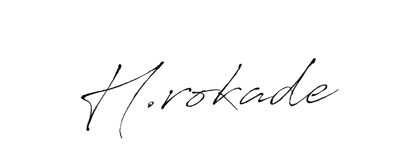 83+ H.rokade Name Signature Style Ideas | New eSignature