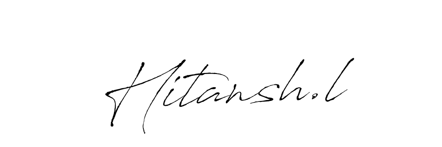 74+ Hitansh.l Name Signature Style Ideas | Superb Electronic Sign