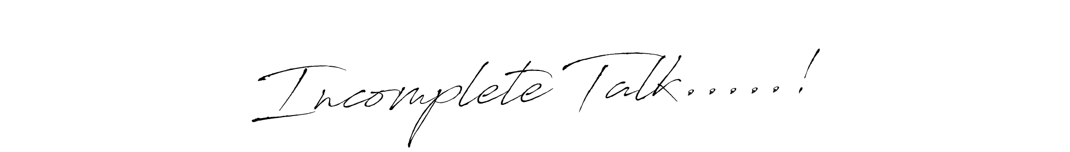 87+ Incomplete Talk.....! Name Signature Style Ideas | Unique Online ...