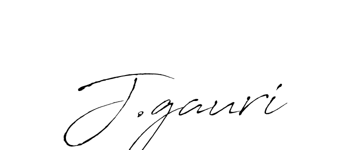 97+ J.gauri Name Signature Style Ideas | Cool Name Signature
