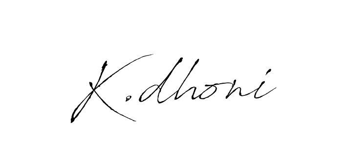 93+ K.dhoni Name Signature Style Ideas | Creative eSignature
