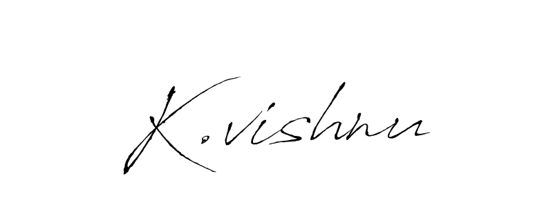 93+ K.vishnu Name Signature Style Ideas | Good eSign