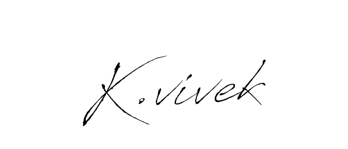 90+ K.vivek Name Signature Style Ideas | Latest eSignature