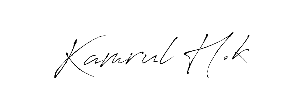 74+ Kamrul H.k Name Signature Style Ideas | Superb E-Sign