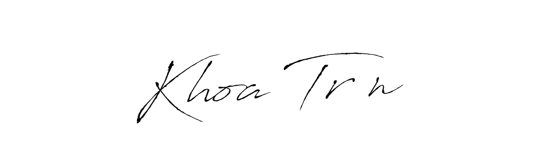 79+ Khoa Trần Name Signature Style Ideas | Perfect eSignature