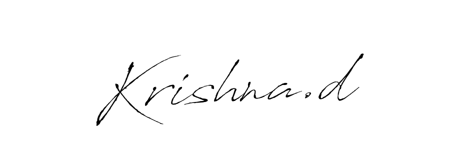 83+ Krishna.d Name Signature Style Ideas | Good Online Autograph