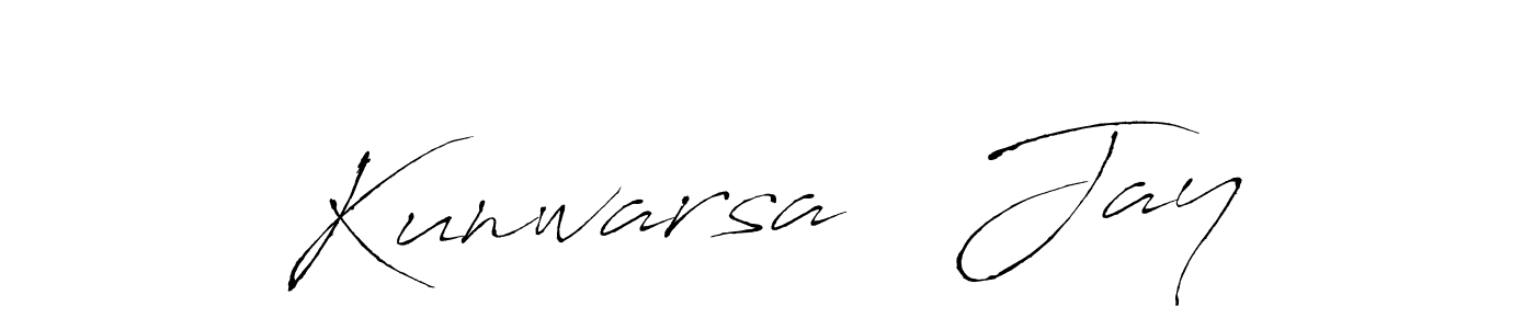 71+ Kunwarsa Jay Name Signature Style Ideas | Amazing Electronic Sign