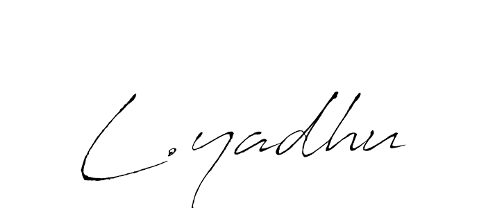 72+ L.yadhu Name Signature Style Ideas | Cool Electronic Signatures