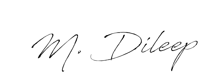85+ M. Dileep Name Signature Style Ideas | Great E-Sign