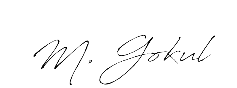 99+ M. Gokul Name Signature Style Ideas | Best Online Autograph