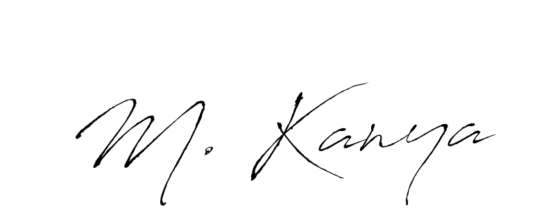 79+ M. Kanya Name Signature Style Ideas | Unique Online Signature