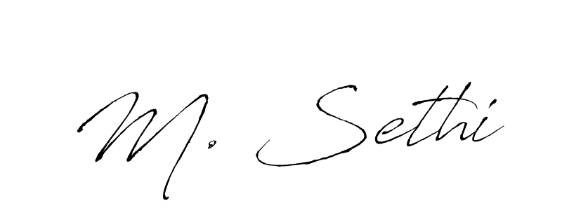 100+ M. Sethi Name Signature Style Ideas | Outstanding Electronic Sign