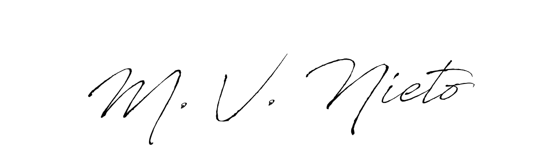 78+ M. V. Nieto Name Signature Style Ideas | Exclusive Electronic ...