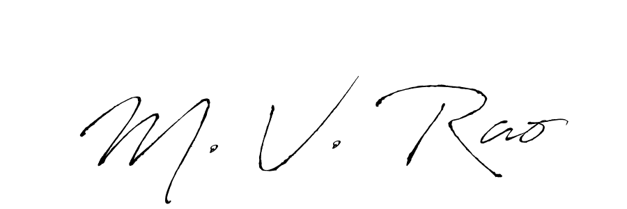 99+ M. V. Rao Name Signature Style Ideas | Special eSign