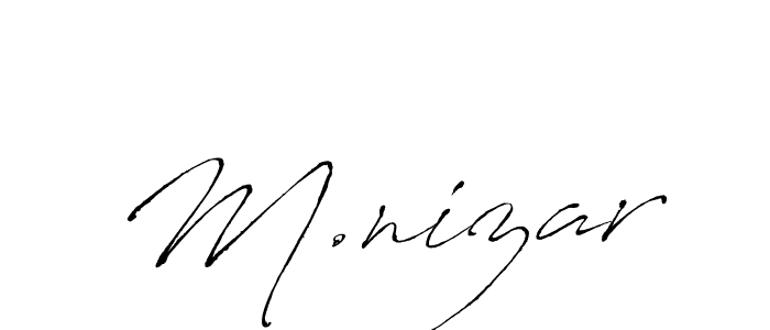 75+ M.nizar Name Signature Style Ideas | Ideal Online Signature