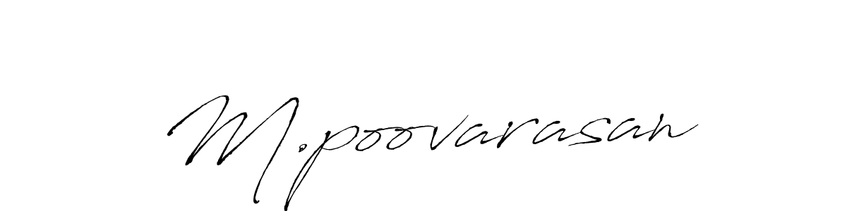 74+ M.poovarasan Name Signature Style Ideas | New Autograph