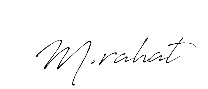 88+ M.rahat Name Signature Style Ideas | New eSignature