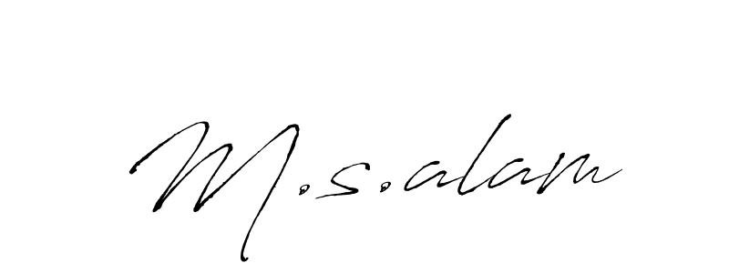 96+ M.s.alam Name Signature Style Ideas | FREE Electronic Sign