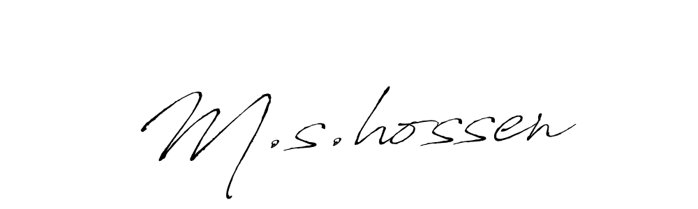 83+ M.s.hossen Name Signature Style Ideas | Awesome Autograph