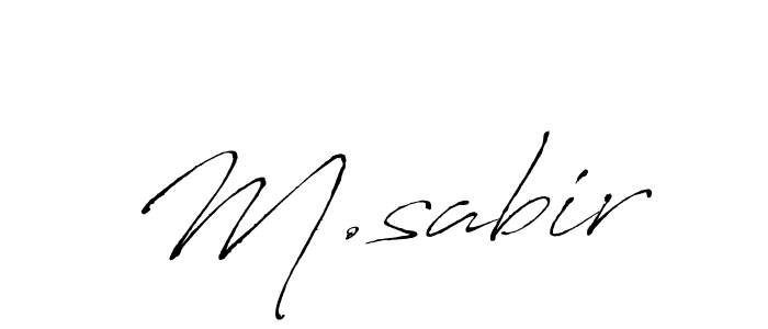92+ M.sabir Name Signature Style Ideas | Unique Electronic Sign