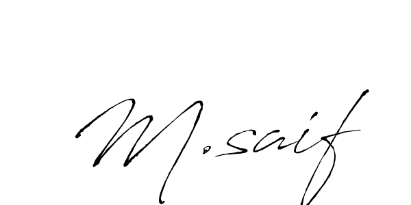 89+ M.saif Name Signature Style Ideas | Unique Digital Signature