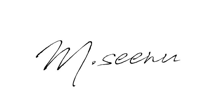 89+ M.seenu Name Signature Style Ideas | Awesome Electronic Signatures