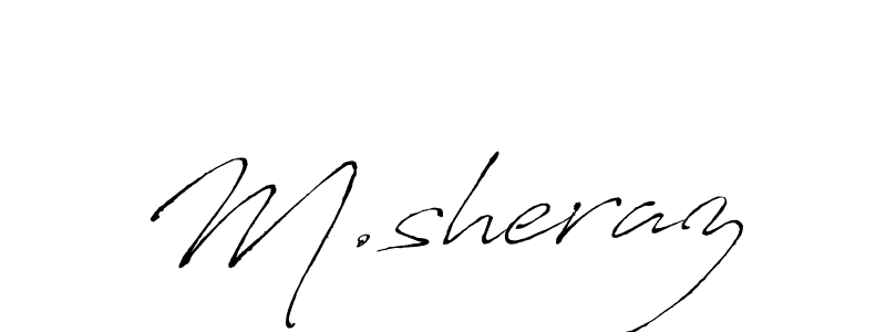 72+ M.sheraz Name Signature Style Ideas | Good Autograph