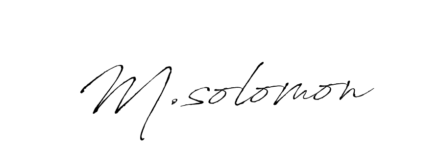 94+ M.solomon Name Signature Style Ideas | Exclusive Electronic Signatures