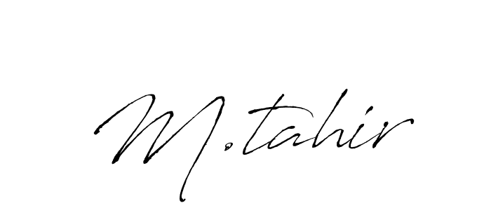 80+ M.tahir Name Signature Style Ideas | Fine Electronic Sign