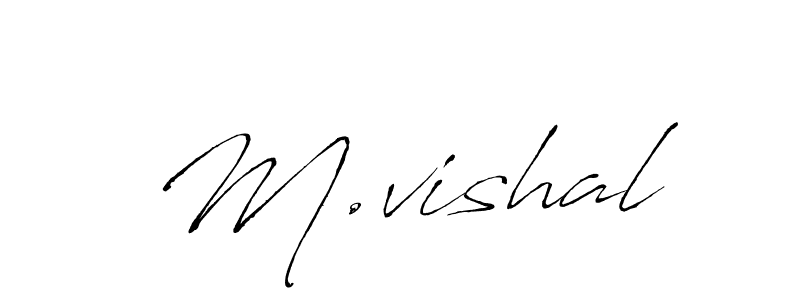 70+ M.vishal Name Signature Style Ideas | Super Online Signature