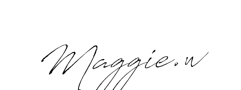 88+ Maggie.w Name Signature Style Ideas | Wonderful E-Signature