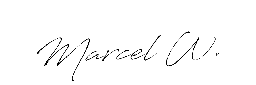 73+ Marcel W. Name Signature Style Ideas | Awesome Online Autograph