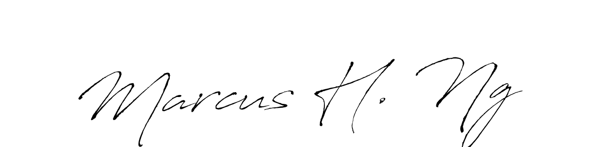 100+ Marcus H. Ng Name Signature Style Ideas | Great Electronic Signatures