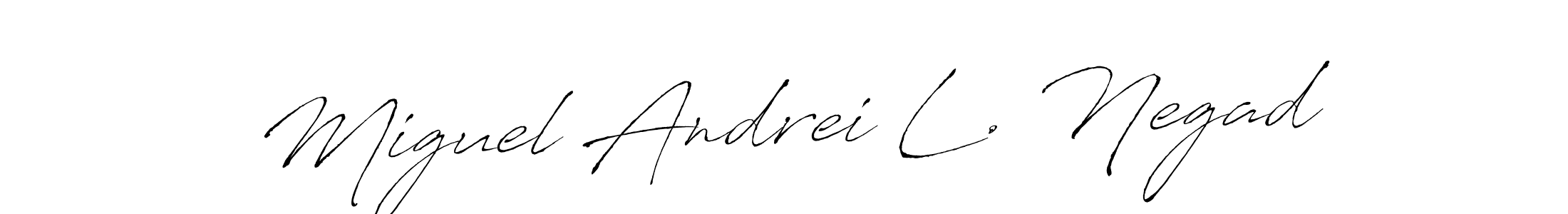 97+ Miguel Andrei L. Negad Name Signature Style Ideas | Cool eSignature