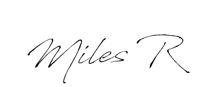 95+ Miles R Name Signature Style Ideas | Awesome Autograph