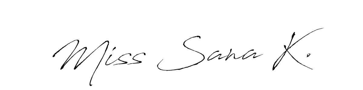 80+ Miss Sana K. Name Signature Style Ideas | Great eSignature