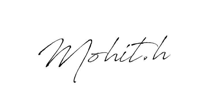 80+ Mohit.h Name Signature Style Ideas | New eSign