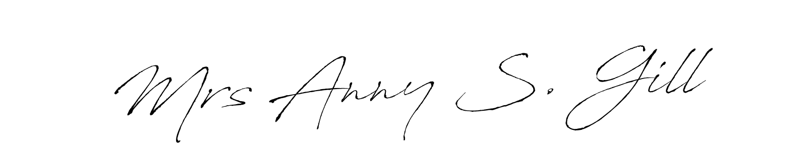 74+ Mrs Anny S. Gill Name Signature Style Ideas | Creative E-Sign