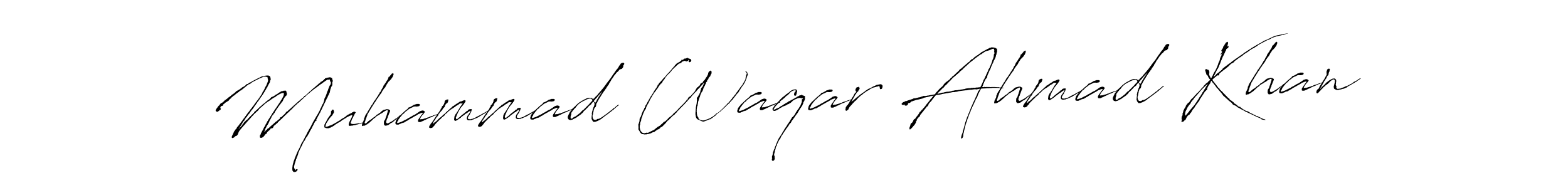 85+ Muhammad Waqar Ahmad Khan Name Signature Style Ideas | Superb ...