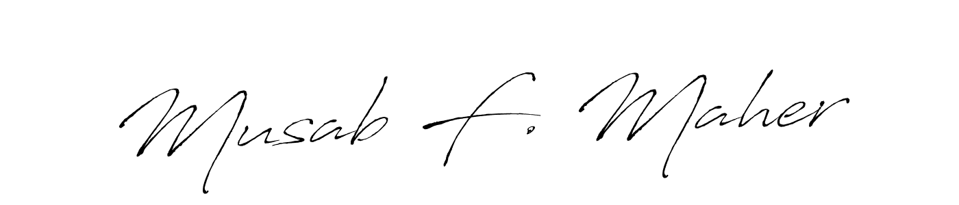 97+ Musab F. Maher Name Signature Style Ideas | Creative eSign