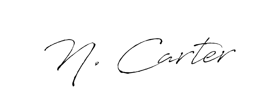 71+ N. Carter Name Signature Style Ideas | Professional E-Signature